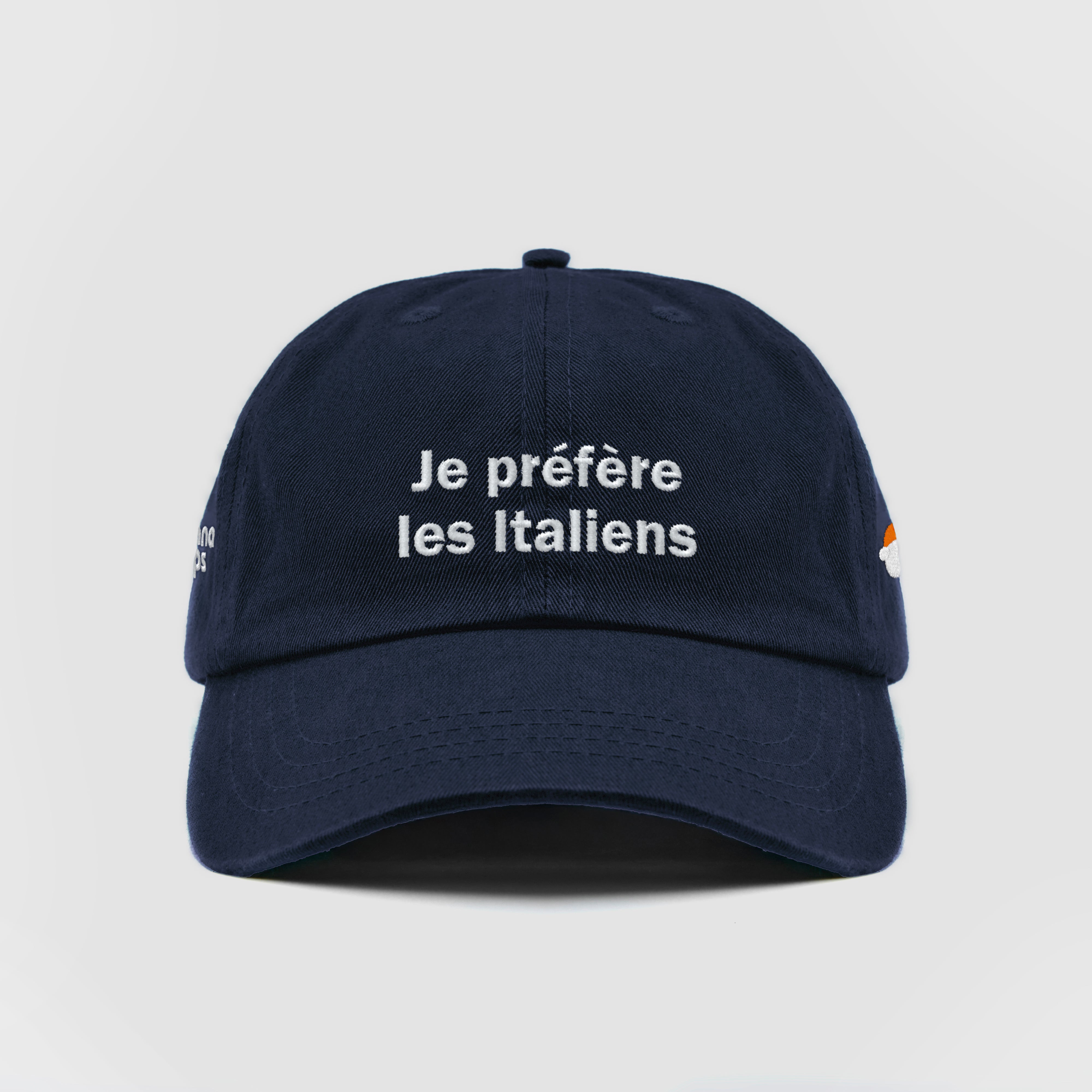 Cappellino "Je Préfère Les Italiens" – INDIANACAPS